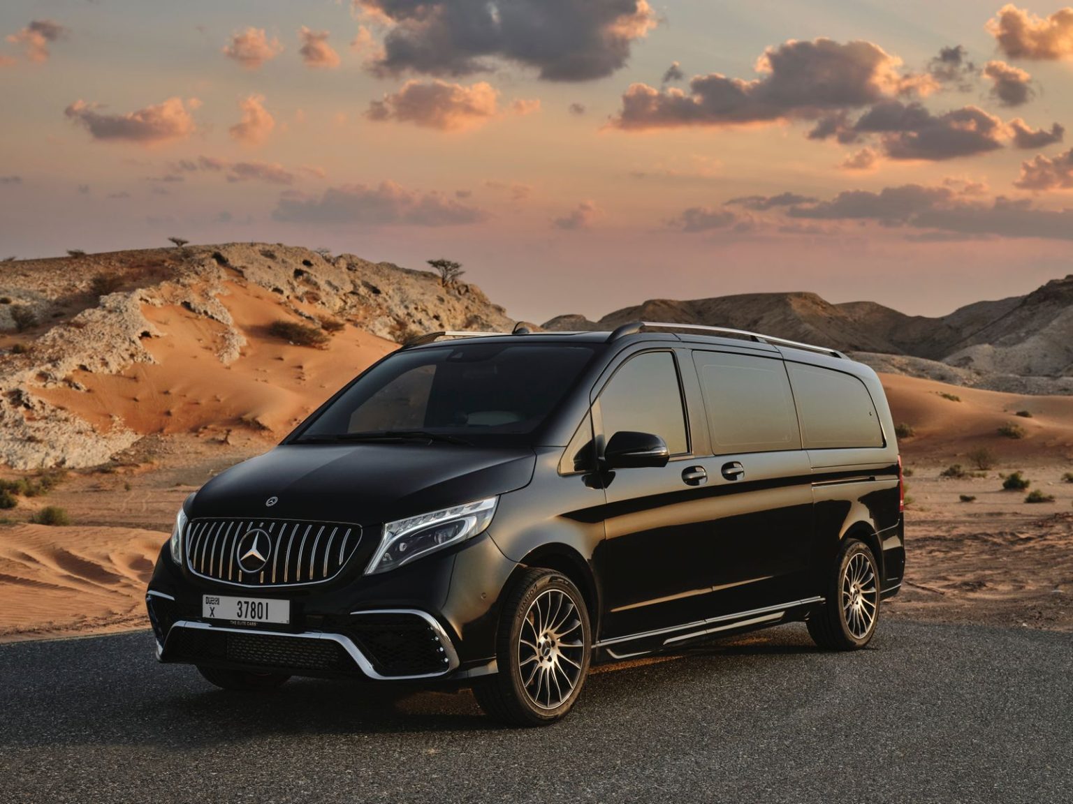 Mercedes-Benz V 250 VIP Van Chauffeur Service Dubai