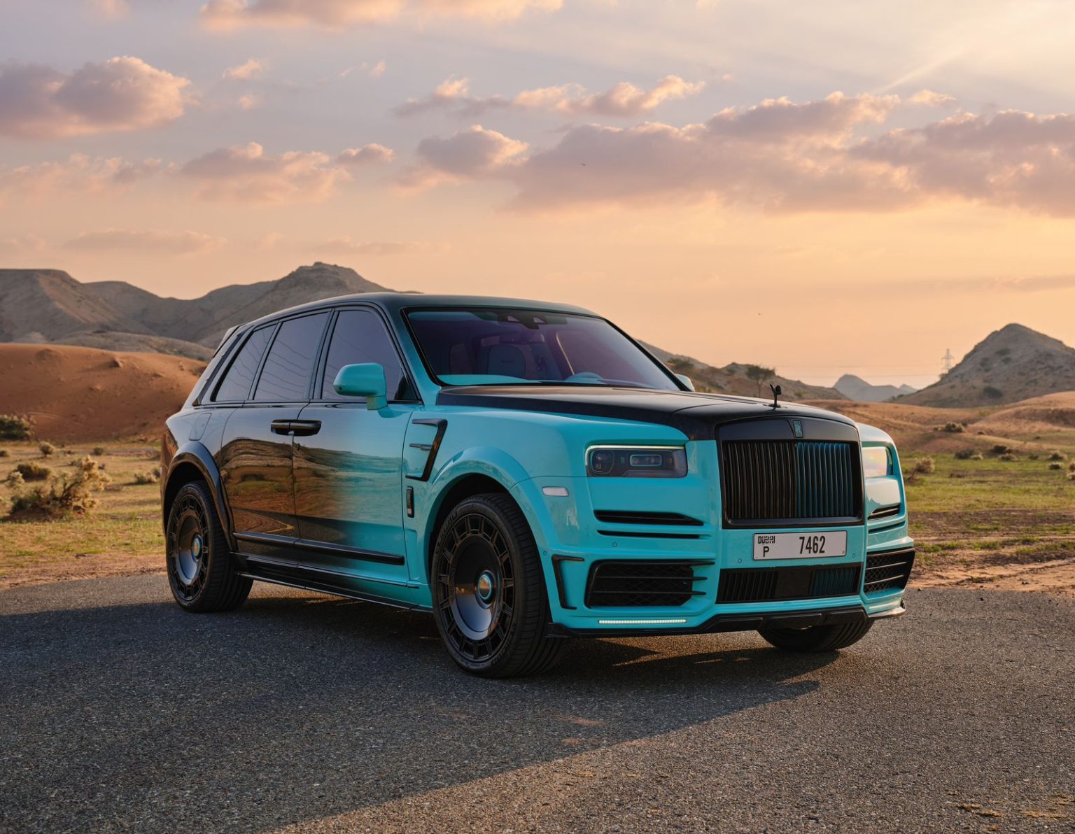 Rolls-Royce Cullinan Mansory Tiffany - Luxury Chaffeur Services Dubai